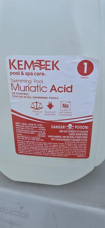Kem-Tek Pool Muriatic Acid 335 at Lowes.com