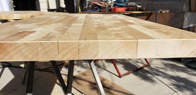 The Baltic Butcher Block 8-ft x 24.96-in x 1.75-in Natural Birch ...