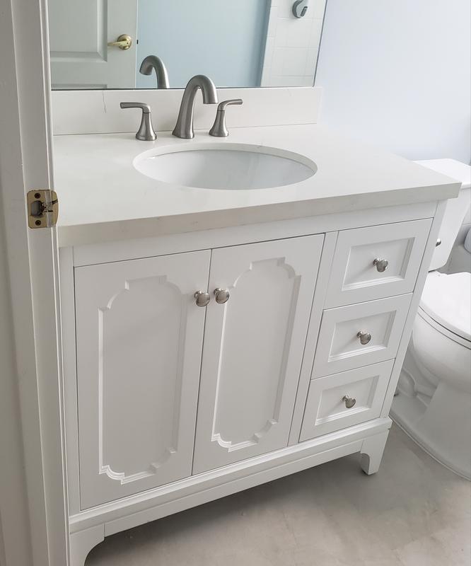 Water Creation Queen 60-in Cashmere Grey Undermount Double Sink ...