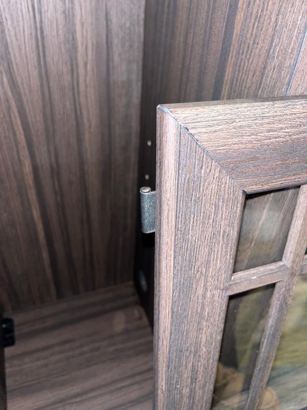 allen + roth 54-in W Blanco Oak TV Stand with Infrared Quartz Flat Wall ...