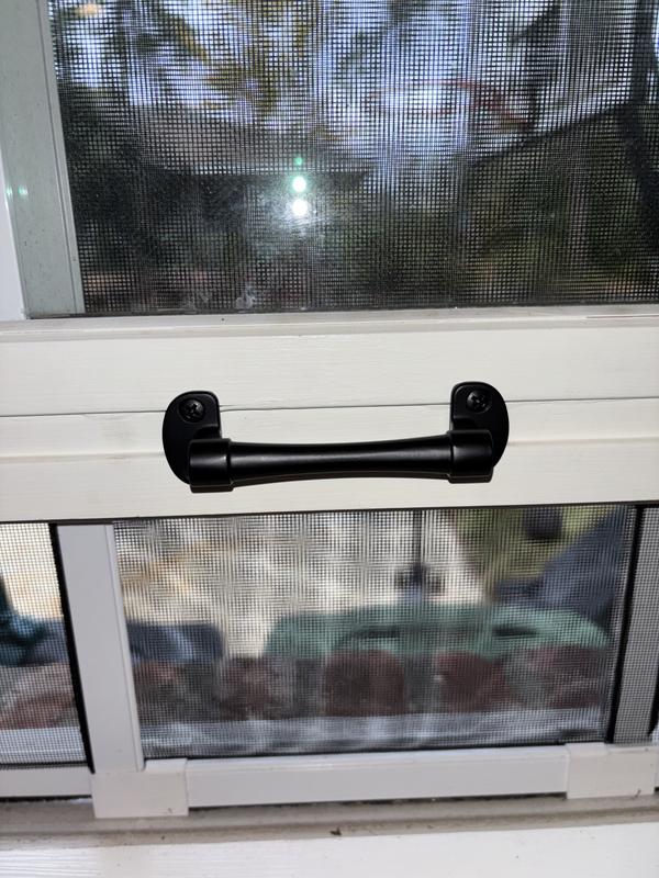 Franklin Brass 3.39-in Black Die-cast Sliding Window Sash Lift in the ...