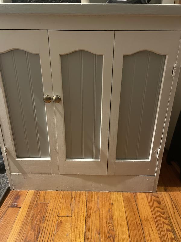 Style Selections 32-in x 48-in Beaded White MDF Wainscoting Wall Panel ...