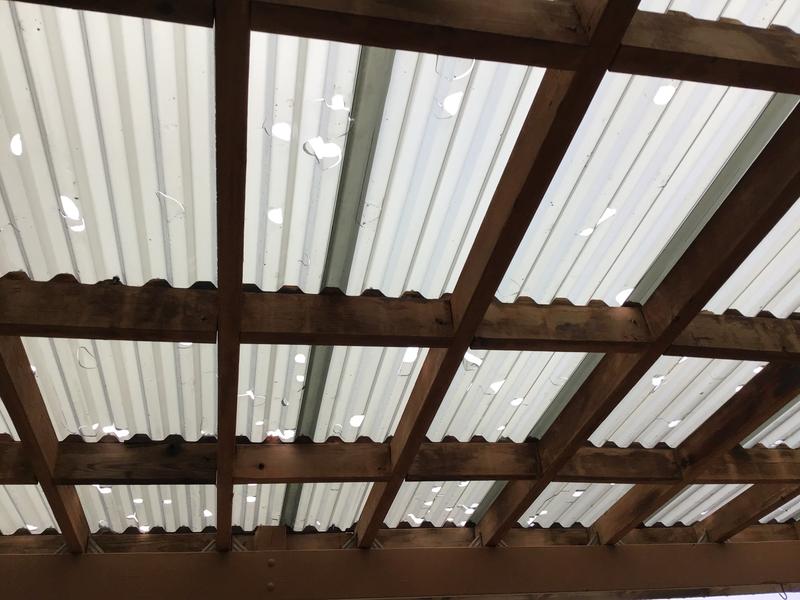 SUNTUF 2-ft x 6-ft Corrugated Solar control silver Polycarbonate ...