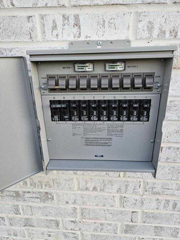Reliance 30-Amp Manual Transfer Switch R310A at Lowes.com