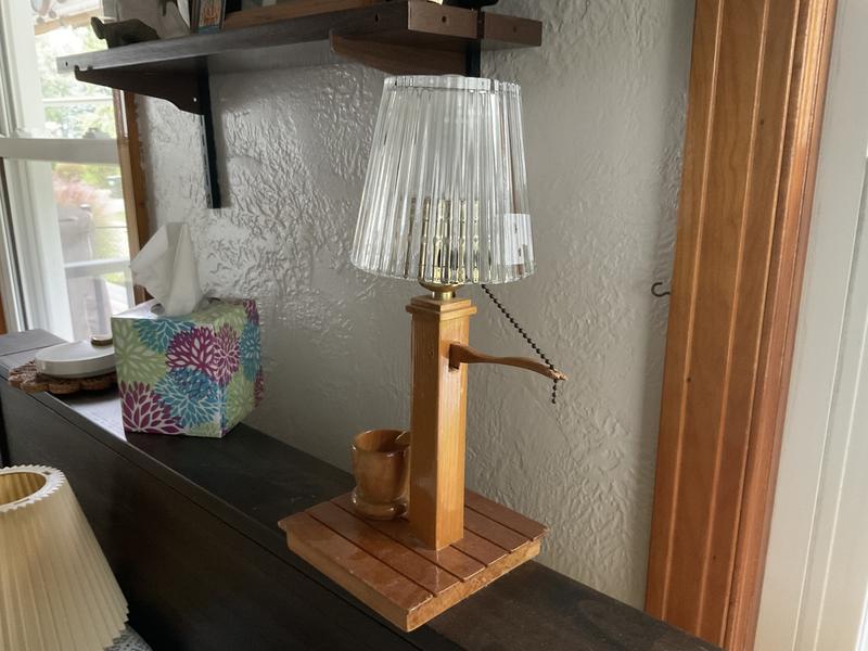 Style Selections 4.7-in x 5-in Cylinder Clear Ribbed Glass Vanity Light ...