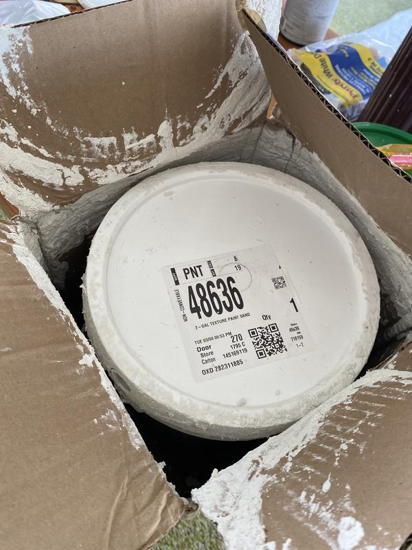 Homax Roll-on texture 2-Gallon White Sand Water-based Wall and Ceiling ...