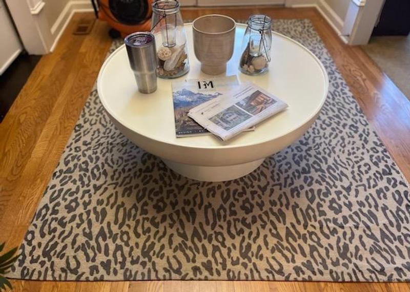 Off-white Modern Coffee Table KY-8839 at Lowes.com