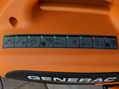 Generac GP 2200i 2200-Watt Gasoline Portable Inverter Generator at ...