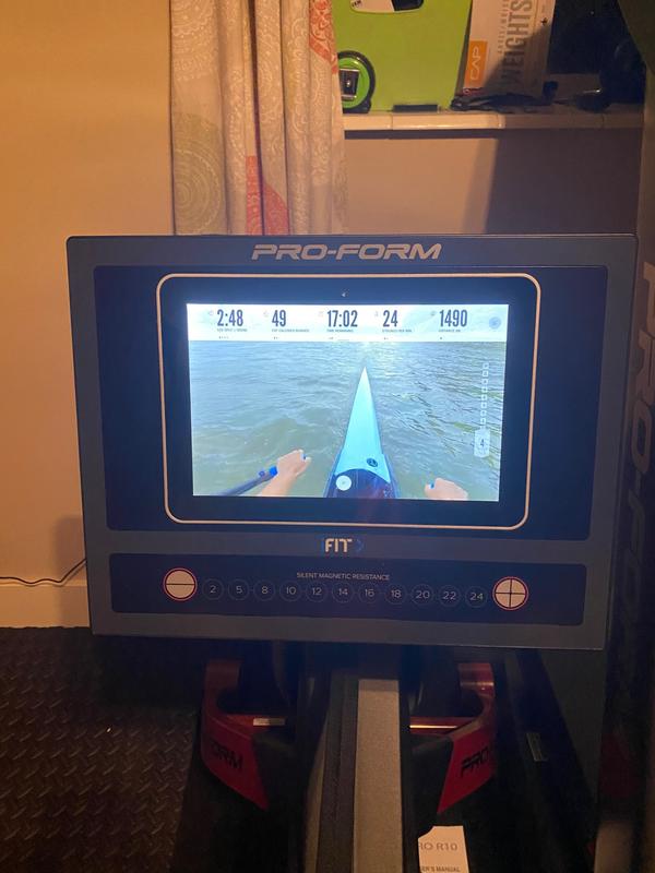 ProForm Carbon Pro R10 Rower Magnetic Foldable Rowing Machine in the ...