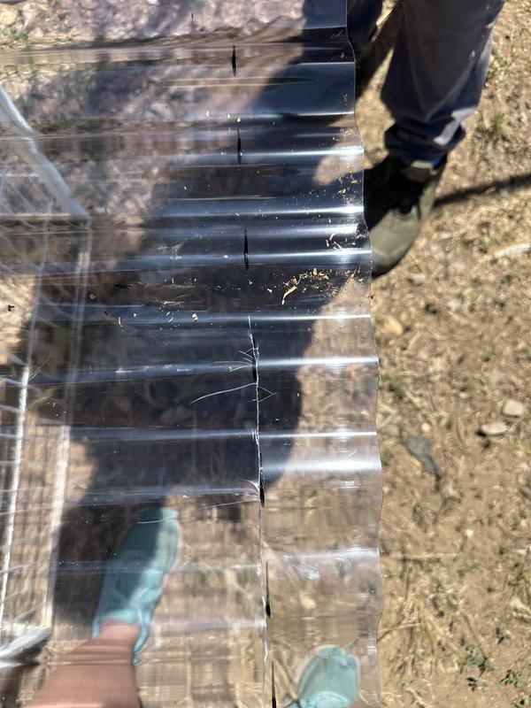 Tuftex SeaCoaster 2.17-ft x 6-ft Corrugated Clear PVC plastic Roof ...