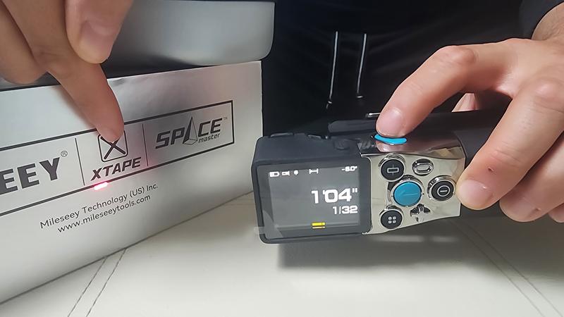 MILESEEY Black XTAPE1 Modular Digital Laser Level and 12-ft Tape ...
