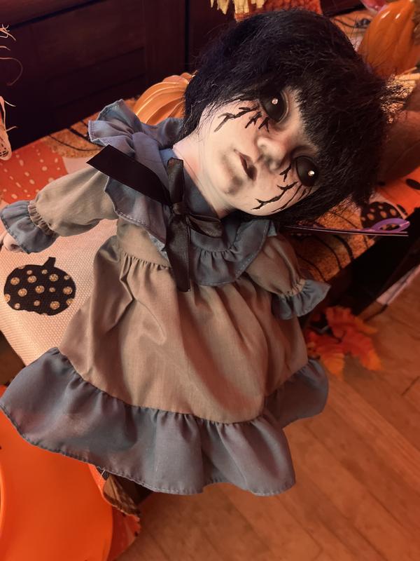 Haunted Living Hanging Talking Lighted Doll Animatronic in the ...