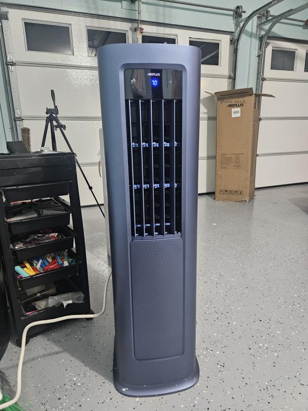 Elexnux 9000 BTU (DOE) 115-Volt Vented Large Room Portable Air ...