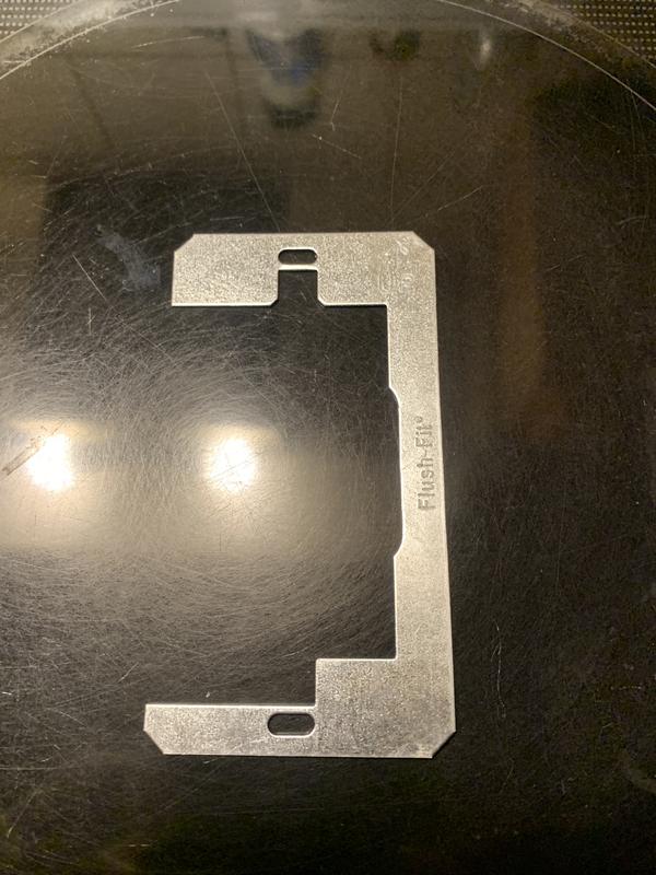 Hubbell RACO 3-Pack 4.4-in W x 0.25-in L Steel Wall Plate Spacer 999X ...