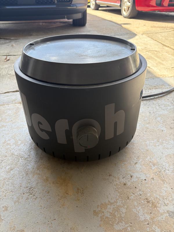 Werph 17-in W 58000 Maximum BTUs Steel Round Portable Liquid propane ...