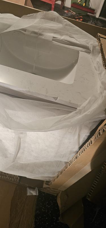 allen + roth Sandbanks 60-in Greige Undermount Double Sink Bathroom ...