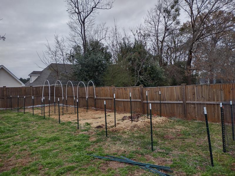 Far North International 150-ft x 4-ft 20 -Gauge Black Steel Chicken ...