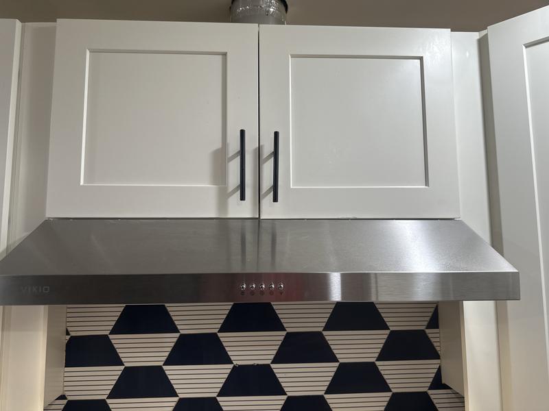 VIKIO 36-in Convertible 900-CFM Stainless Steel Insert Under Cabinet ...