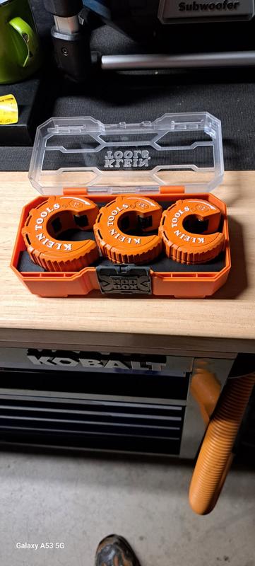 Klein Tools C-Style Copper Tubing Cutter Set, 3-Piece in the Pipe ...