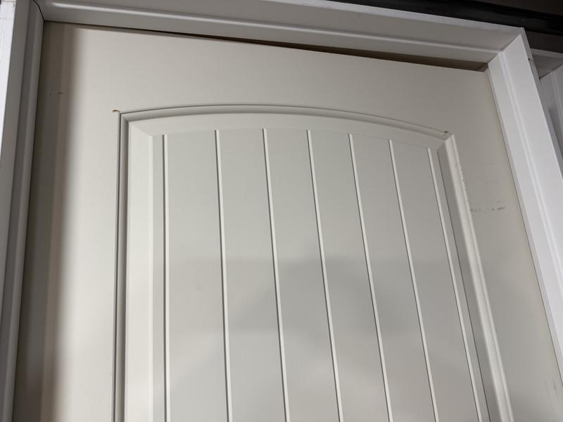 JELD-WEN 28-in x 80-in Primed Hollow Core 2-panel Left Hand Molded ...