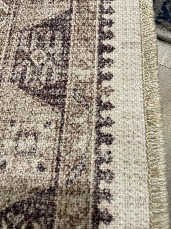 allen + roth 2 X 7 (ft) Grey Brown Indoor Distressed/Overdyed Machine ...