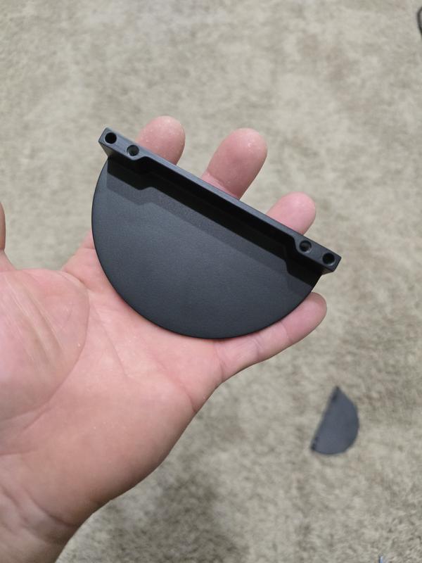 Origin 21 QUENBY 3-3/4-in (96mm) Center to Center Matte Black Circular ...