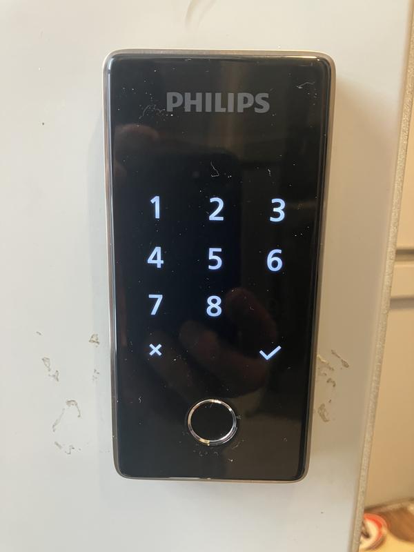 Philips Home Access 1000 Series Matte Black Electronic Deadbolt ...