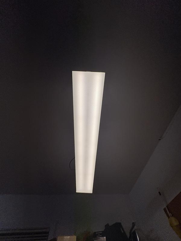 Bieuoram 44 in 5300 Lumens Integrated LED Wraparound Light 3500K 4000K ...