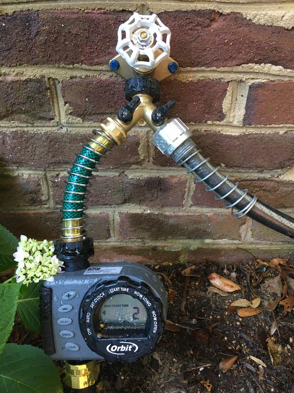 Orbit 1 Output Port Adjustable Digital Hose End Timer 24600 at Lowes.com