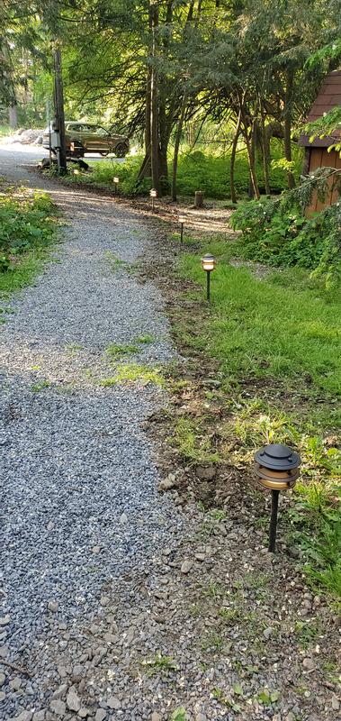 Harbor Breeze 60-Lumen 4.5-Watt Bronze Line Voltage Plug LED Outdoor ...