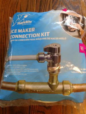 SharkBite Ice Maker Installation Kit for 1/2-in Pipe in the Plumbing ...