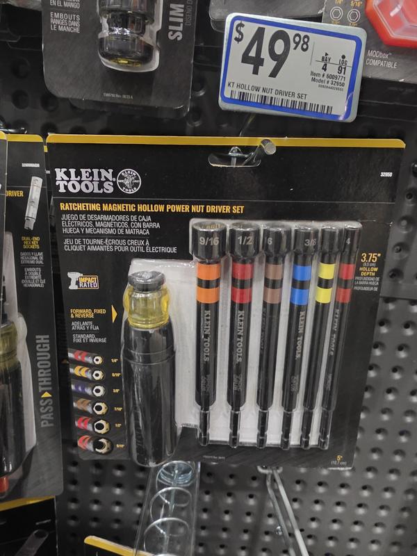 Klein Tools Tamperproof 27-Piece Magnetic Multi-bit Screwdriver 32307 ...