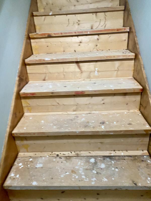 RetroRiser 42-in x 7.5-in x 0.34-in Primed White Poplar Wood Stair ...