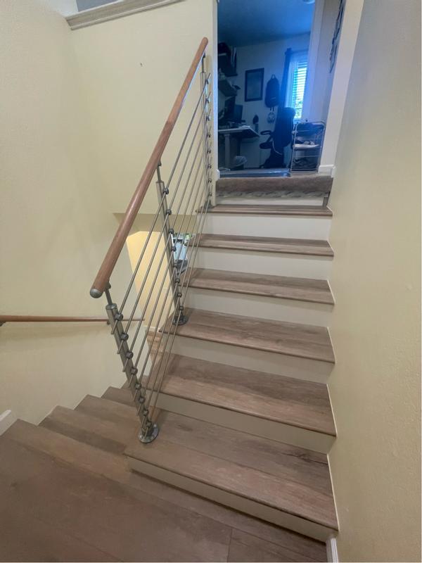 DOLLE Prova 6-ft x 36-in Brushed aluminum Aluminum Deck Rail Kit in the ...