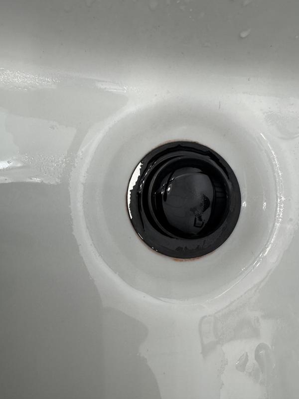Newater Fabra Black Stainless Widespread 2-Handle Bathroom Sink Faucet ...