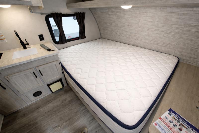 YINIX 12-in Medium Full Cooling Memory foam Mattress in a Box in the ...