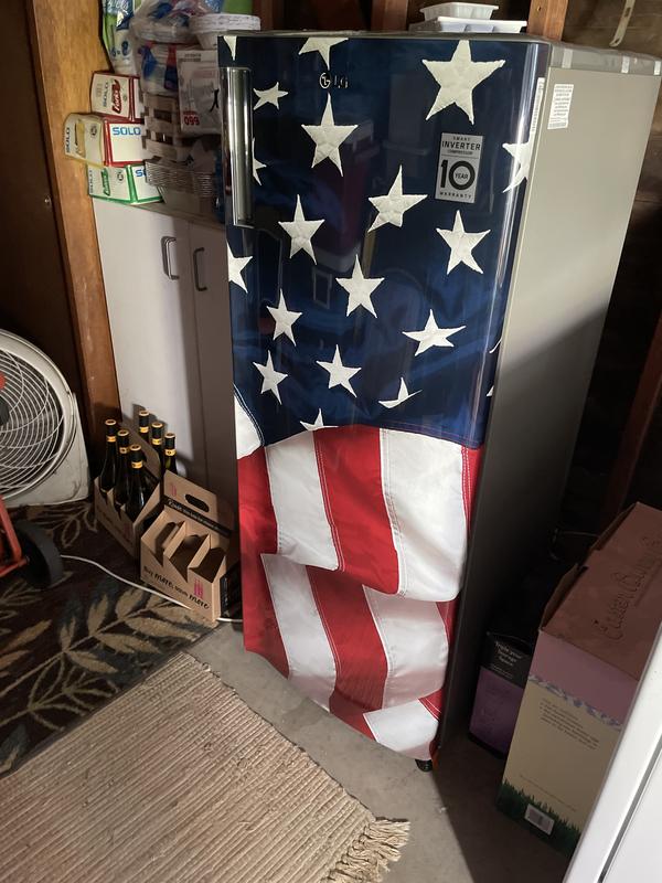 LG 6.9-cu ft Mini Fridge with Freezer (Glory Flag) ENERGY STAR ...
