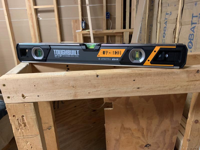 TOUGHBUILT Aluminum 15-in 2 Vial Box Beam Level TB-H2-L-9X at Lowes.com