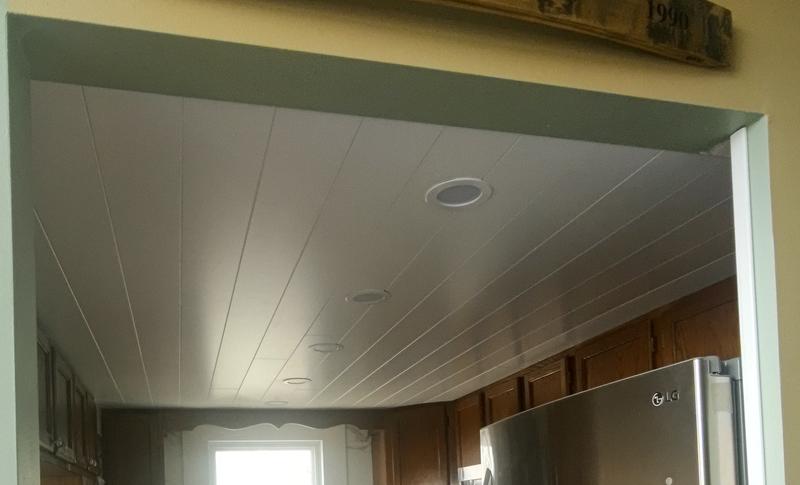Armstrong Ceilings 7-ft x 0.42-ft WOODHAVEN ceilings and walls Classic ...