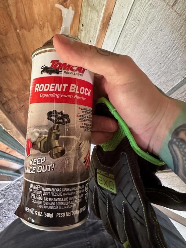 TOMCAT Rodent Block Expanding Foam Barrier 2-Pack Rodent Prevent ...
