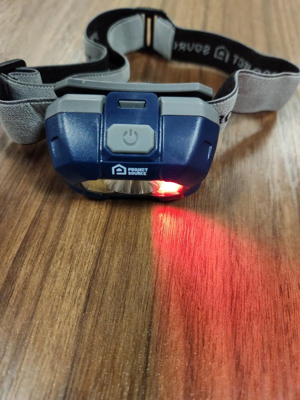 Project Source Pivoting 350-Lumen LED Headlamp with Batteries Included ...