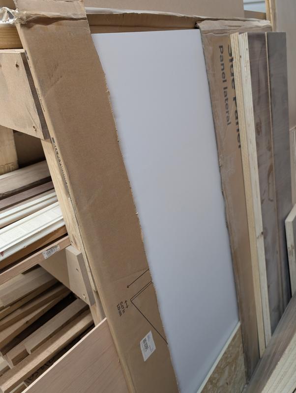 RELIABILT Cabinet End Panel 48-in W x 36-in H x 0.47-in D Basil Green ...