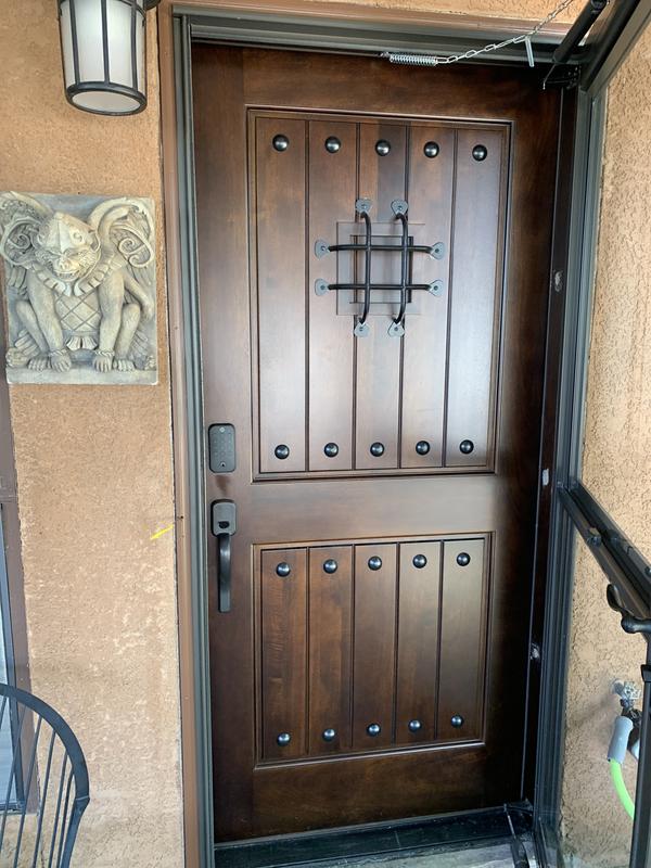 Greatview Doors 36-in x 80-in x 4-9/16-in Wood Right-hand inswing ...