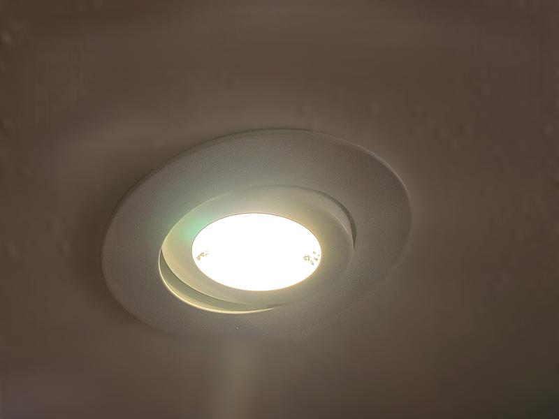 Utilitech White 4-in 700 -Lumens Switchable white Round Dimmable LED ...