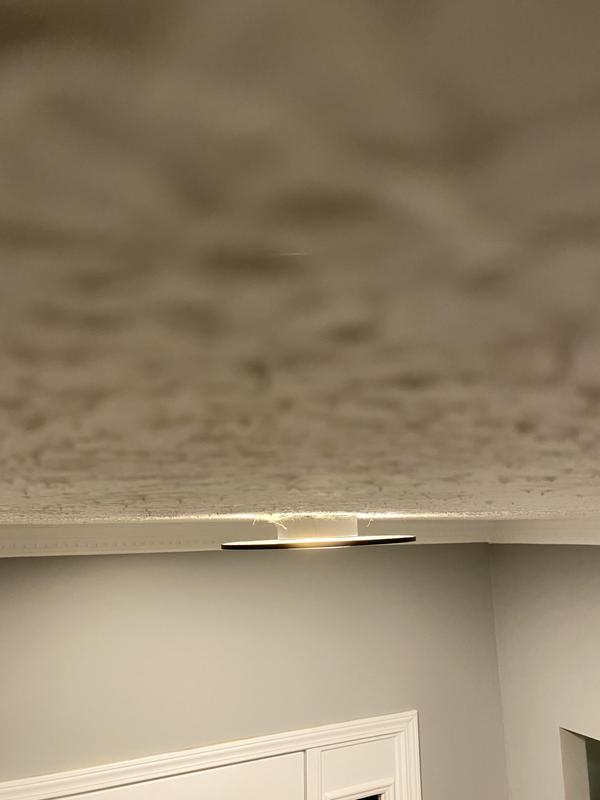 Origin 21 Ledger 1 -Light 12.875-in Matte Black Integrated LED Flush ...