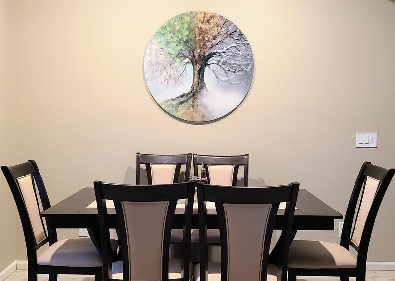 Designart 11-Inches H x 11-Inches W Landscape Metal Print at Lowes.com