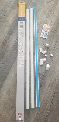 D-Line Mini Cable Raceway 10-Piece 117-in L White Raceway at Lowes.com