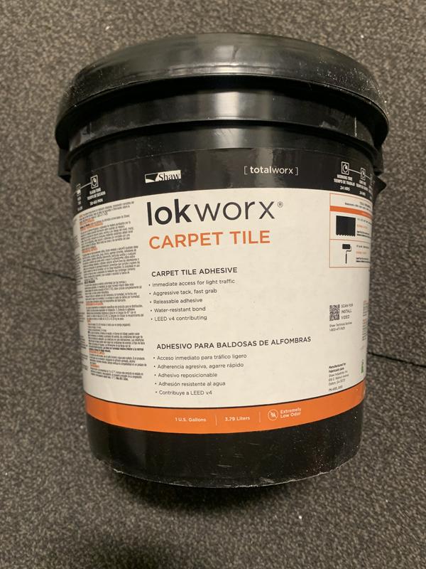 Shaw Lokworx 1-Gallon Carpet Multi-purpose Flooring Adhesive 114CU00001 ...