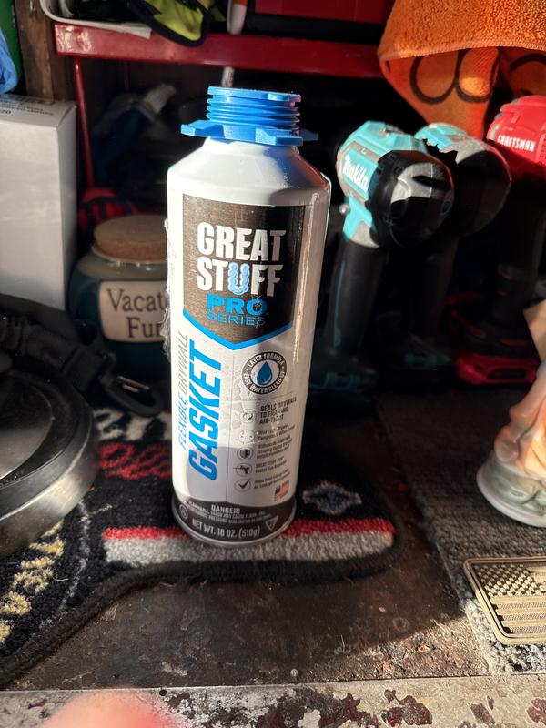 GREAT STUFF PRO Flexible Drywall Gasket 18-oz Spray gun Indoor Spray ...