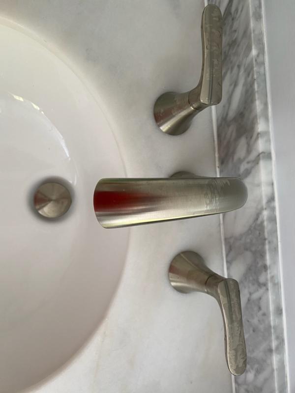 Pfister Weller Brushed Nickel Widespread 2-handle WaterSense Mid-arc ...